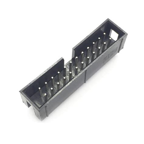 Pin Straight Male Shrouded Idc Socket