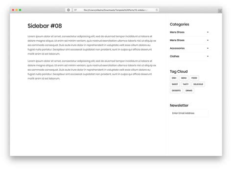 Bootstrap Sidebar V Free Navigation Sidebar Design Colorlib