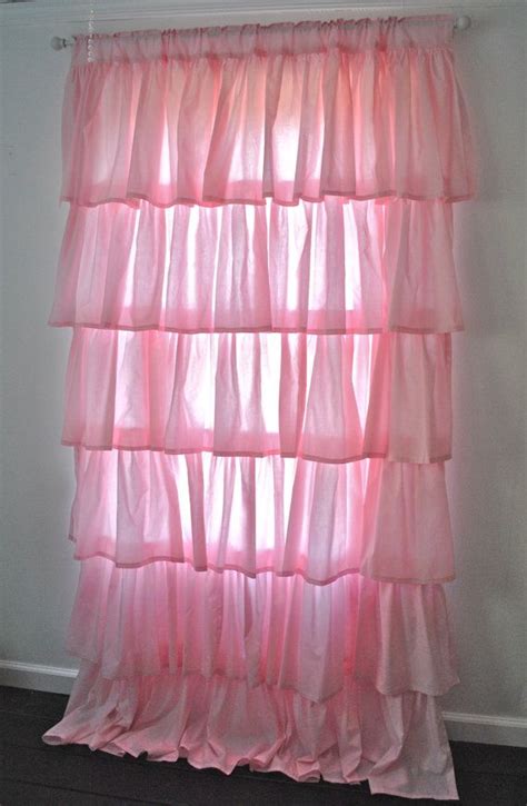 This item is unavailable | Etsy | Pink curtains, Pink ruffle curtains ...