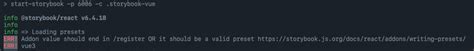 How To Define A Storybook Framework Issue Storybookjs Storybook GitHub