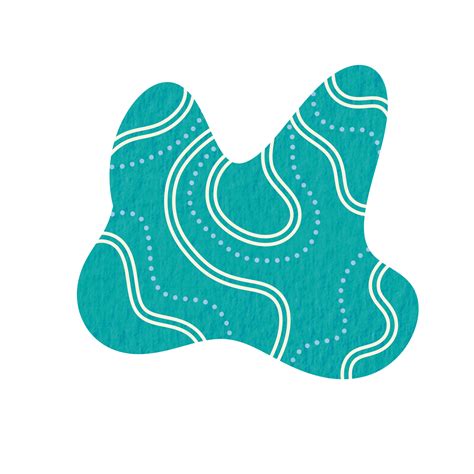 Abstract Blob Shape PNG