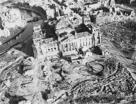 Must See 21 Amazing Aerial Shots Of Bombed Out Berlin Shortly After