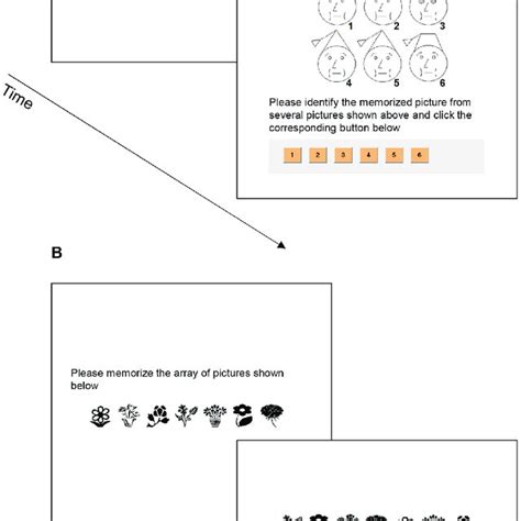 Examples Of Items From The Visual Memory Test Download Scientific Diagram