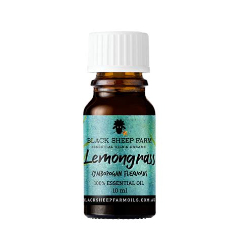 Lemongrass Cymbopogon Flexuosus 100 Essential Oil Black Sheep