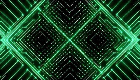 Premium Photo Matrix Geometric Background