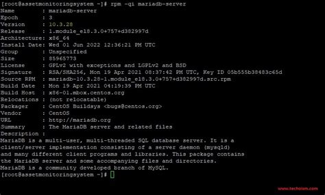 How To Install Mariadb On Centosrhel 8
