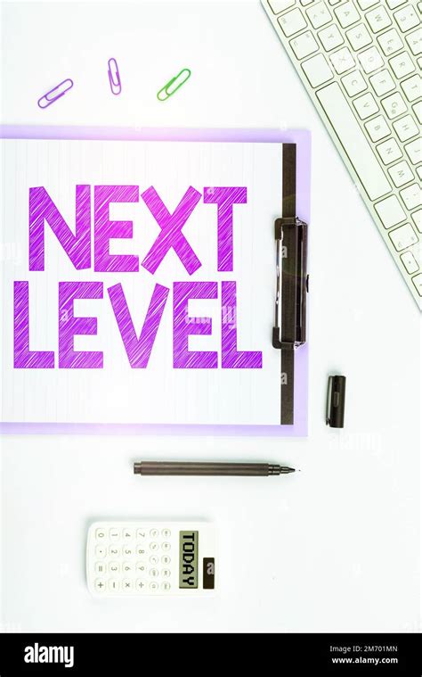 Text Showing Inspiration Next Level Internet Concept Having More Than