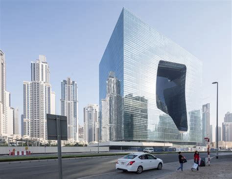 Images Revealed For Almost Completed Opus Building By Zaha Hadid
