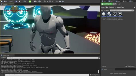 unreal engine sphinx speech recognition plugin test youtube