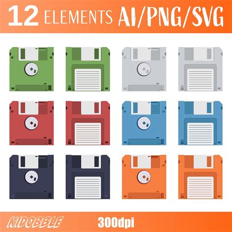 Floppy Disk Art Etsy