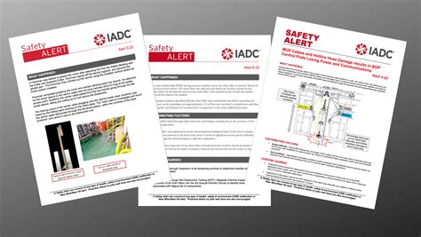A Valuable Hse Resource Iadc Safety Alerts