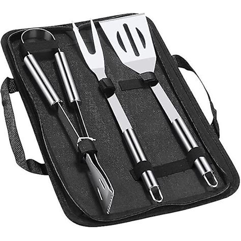 Grillverktyg 3 Delade Grilltillbehör Grillkit Fabf Fyndiq