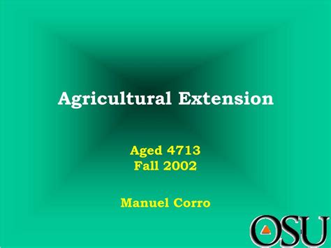 Ppt Agricultural Extension Powerpoint Presentation Free Download
