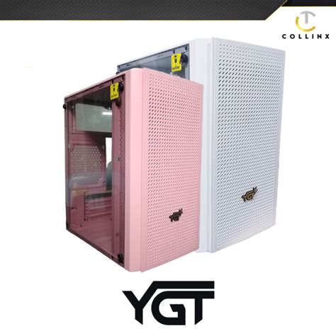 Ygt M2 Case Desktop Casing Tempered Glass Mesh High Quality Collinx Computer Lazada Ph