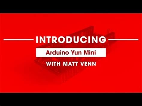 Arduino Er NEW Arduino Yun Mini