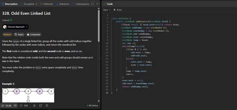Leetcode Java Dsa Linkedlist Problemsolving Cleancode