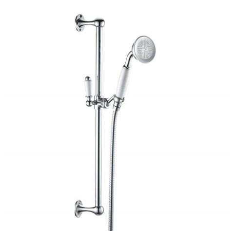 Bubly Chrome Riser Rail Kit Bubly Bathrooms
