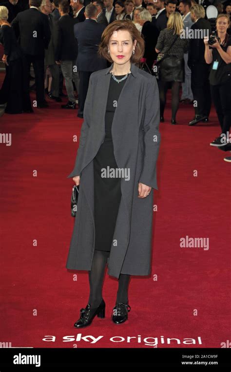 London Uk 25th Sep 2019 Gina Mckee On The Red Carpet At The Sky