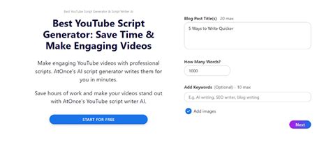 top 8 free ai youtube script generators in 2024