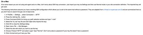 ftp firezilla no supported authentication methods available server