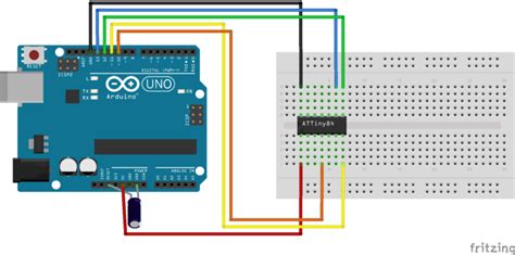 Programming An Attiny Using An Arduino