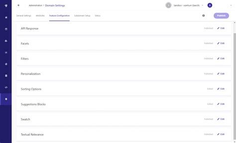 Sitecore Search Customer Engagement Console