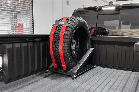 Truck Bed Universal Tire Carrier Mount Bms