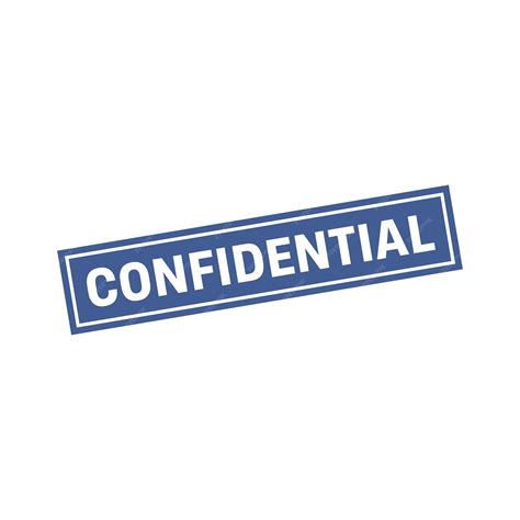 Premium Vector Confidential Stamp Confidential Square Sign