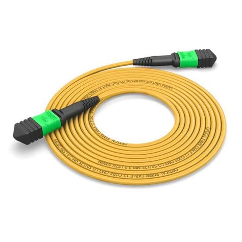 海乐 单模mpo Mpo跳线24芯，mpo S24 10m Os2万兆单模40100g200g模块用跳纤 10米 售卖规格：1根【多少钱