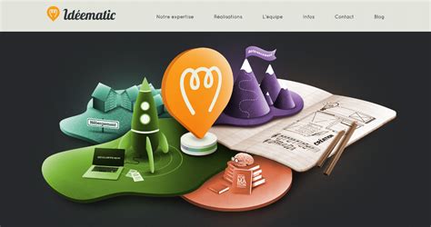 agence idéematic css nectar web design awards css gallery