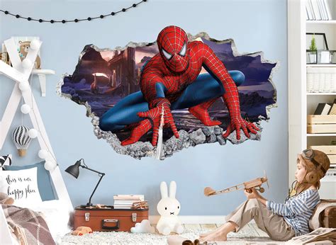Large Spiderman Wall Decal High Resolution Photographs 10 Thousand