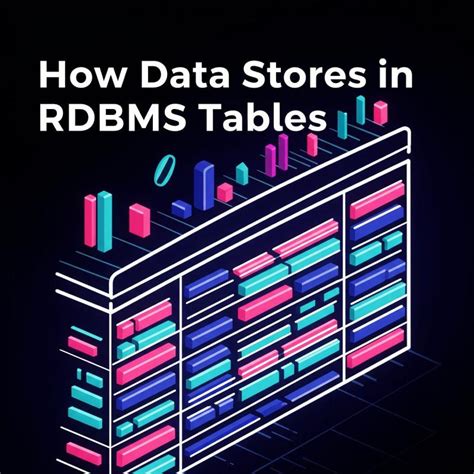 How Data Stores In Rdbms Tables Kavindra Singh