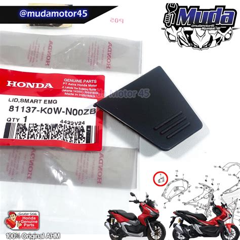 Adv 150 160 Emergency Key Cover 81137 K0w N00zblid Smart Emergency