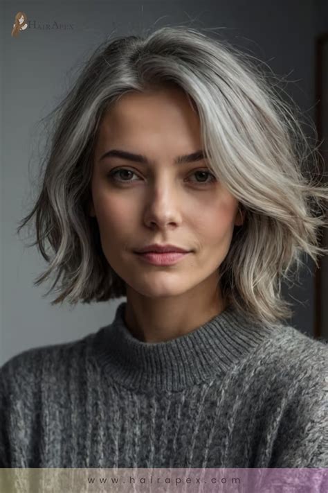 22 Chic Gray Hair Haircuts To Embrace Your Silver