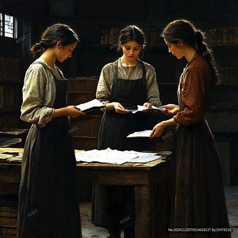 Ai创作图抗战日报印刷场景复原 电影菊豆染坊场景 妇女扫盲班 活字印刷蜡像 平民女校文化教育复原 女工传习所 旧社会职业 旧社会妇女生活 棉纺女工 一战华工蜡像 水乡妇女服饰制作场景 传统手工