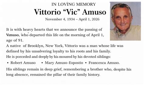 O Ex Chefe Da Família Lucchese Vittorio Little Vic Amuso Que Estava
