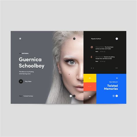 Guernica Web Layout Design Web Development Design Interactive Design