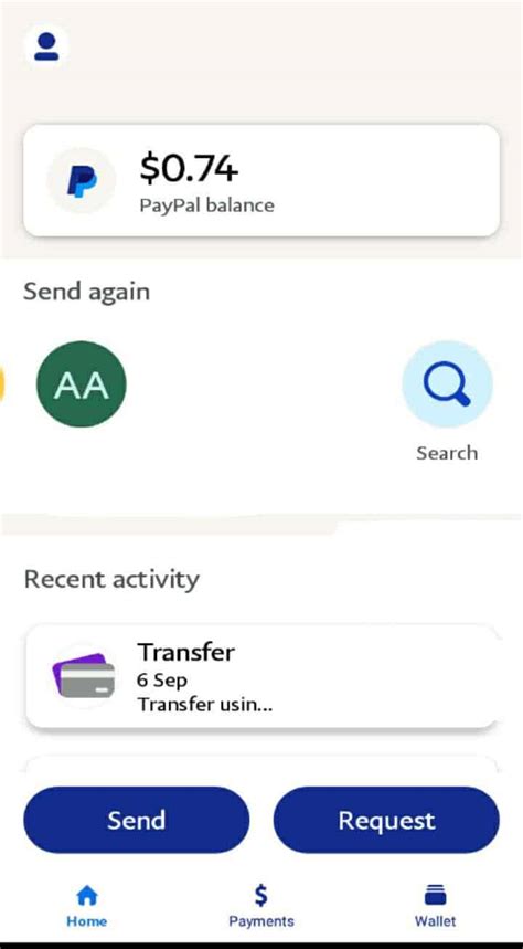 Where Is The Summary Page On The Paypal App Devicetests