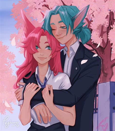 Xayah Rakan Star Guardian Xayah And Star Guardian Rakan League Of