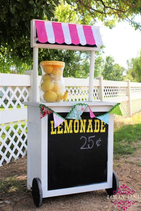 35 Homemade Diy Lemonade Stand Ideas You Can Build