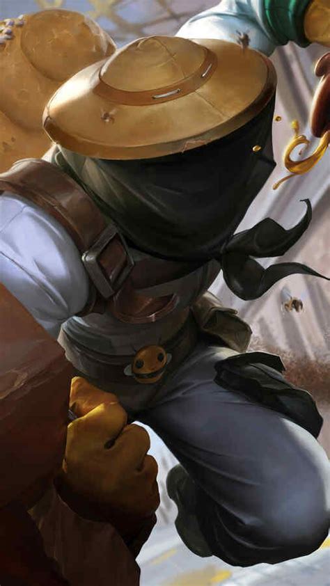 Riot Singed Wallpaper