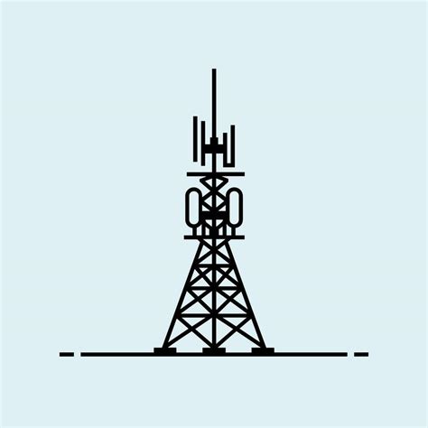 Modern 5g Network Tower Enabling High Speed Connectivity 57983539