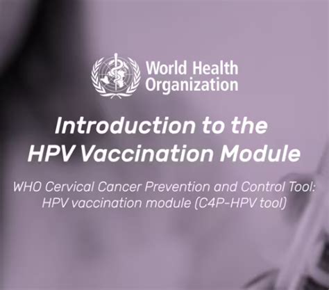 New E Learning Tutorial Available For Use Of The Hpv Vaccination Module New E Learning Tutorial Available For Use Of The Hpv Vaccination Module