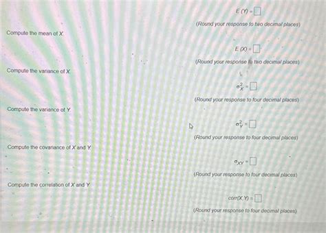 Solved Joint Distnbution Of Weather Conditions And Commuting