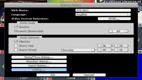 How To Reset The NVR Password Microseven Tech Support