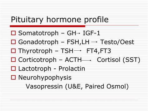 Ppt Pituitary Disorders Powerpoint Presentation Free Download Id