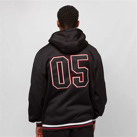 Fubu Fubu Athletics Chicago Mesh Hoodie Noir Fm223 031 1 Snipes