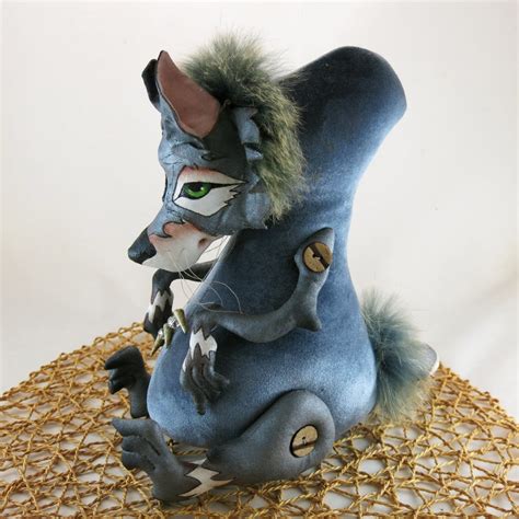 Wolf Doll Etsy