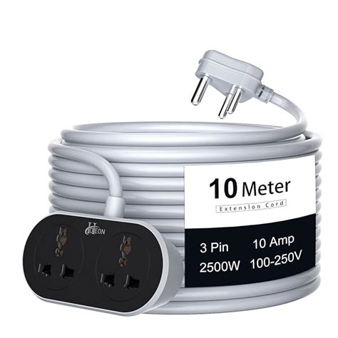 Hoteon Extension Board 10 Meter 2500w Heavy Duty Power Cord