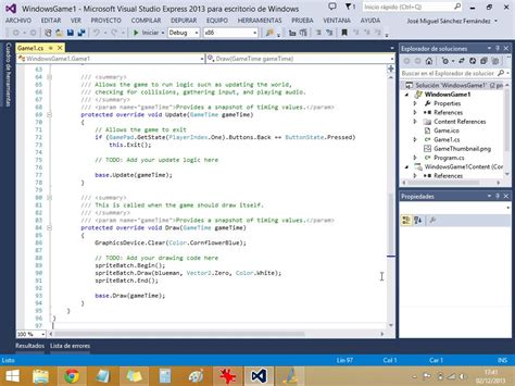 01 Visual Studio EX3